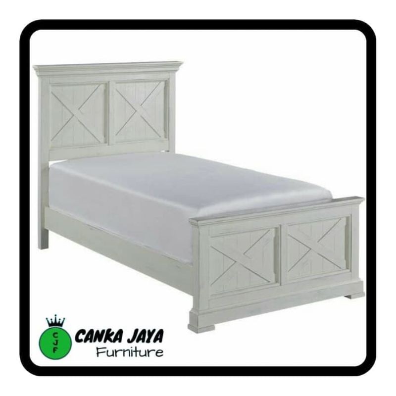 Jual CANKA - Dipan Tempat Tidur Minimalis Anak 120x200 Murah dari Kayu ...