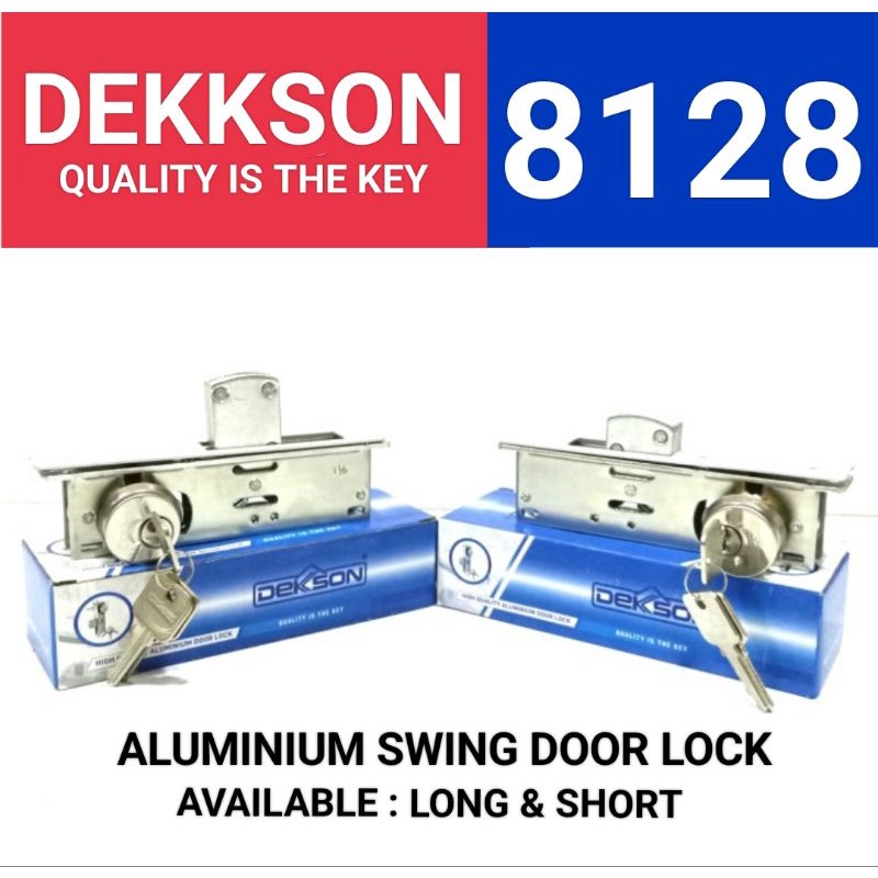 Jual Kunci Pintu Aluminium Swing Door Lock Dekkson KC DKS 8128 | Shopee ...