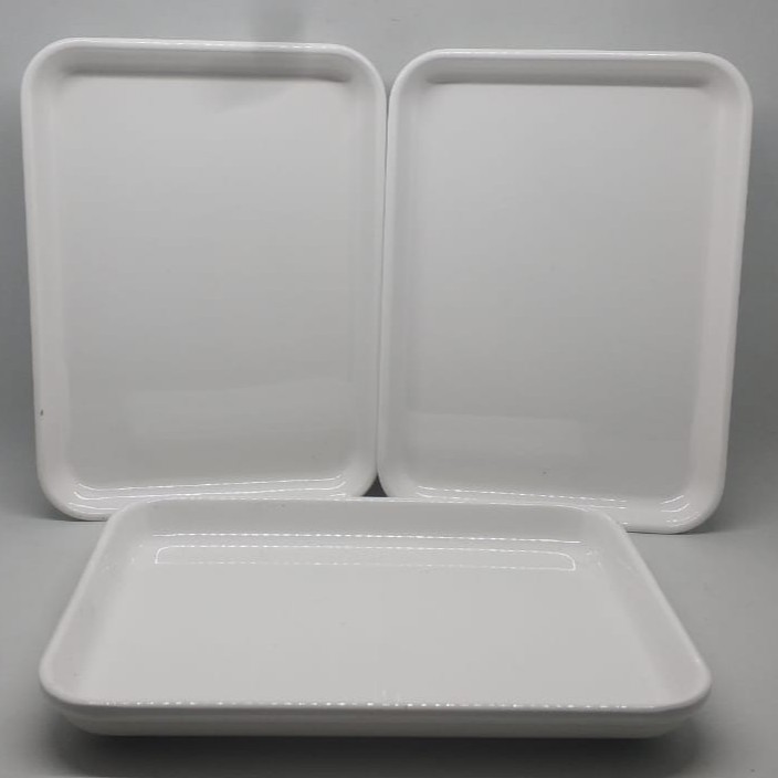 Jual Piring persegi / Piring saji melamine diamter 19cm - Harga 12.500 ...