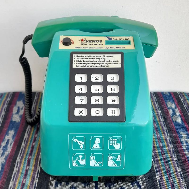 Jual telpon koin telepon coin jadul vintage | Shopee Indonesia