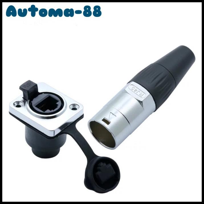Jual Pelindung Connector Rj45 Plug Outdoor Water Proof Socket Anti Air ...