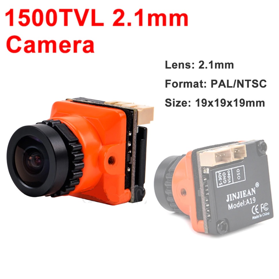 Jual C8 1500TVL Mini Camera FPV 1/3 CMOS B19 2.1mm Lens PAL NTSC With ...