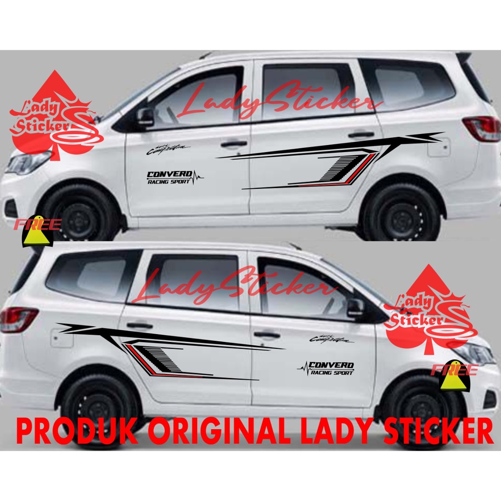 Jual NEW STICKER STIKER MOBIL CONFERO CUTTING STICKER MOBIL WULING ...