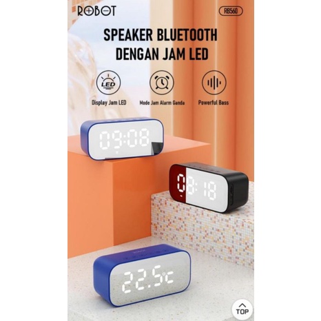 Jual ROBOT BLUETOOTH SPEAKER RB560 battery supports up to 6 hours of ...