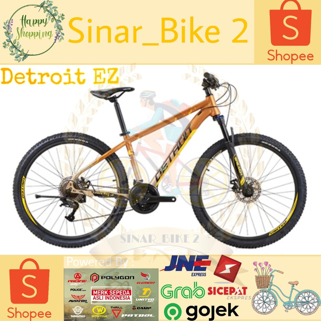 Jual Sepeda Gunung 27,5Inch Mtb United Detroit Ez | Shopee Indonesia