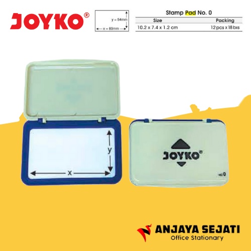 Jual Bak Stempel | Stamp Pad Joyko | Shopee Indonesia
