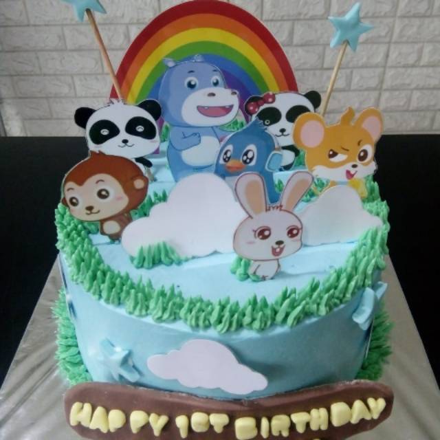 Jual baby bus cake / birthday cake / kue ulang tahun | Shopee Indonesia