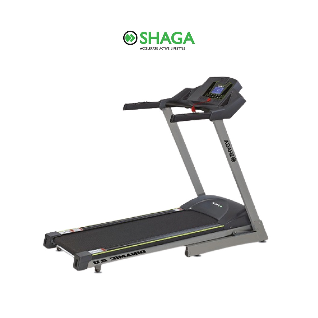 Jual Shaga - Treadmill - Dinamic 2.0 Grey | Shopee Indonesia