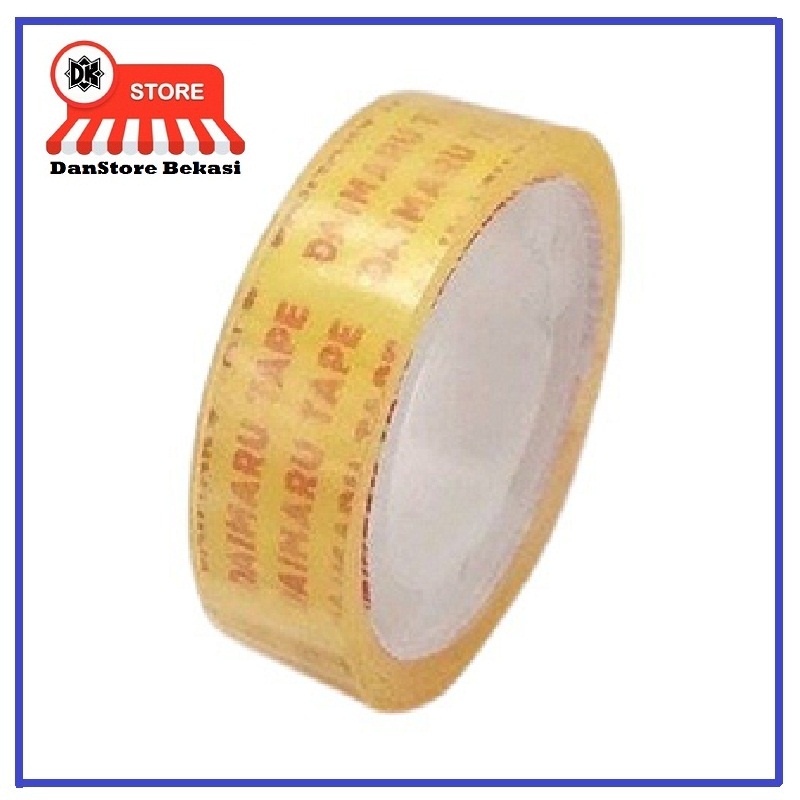 Jual Isolasi Bening 1/2 Inch - Solasi Tape 12mm x 10yard - Selotip ...