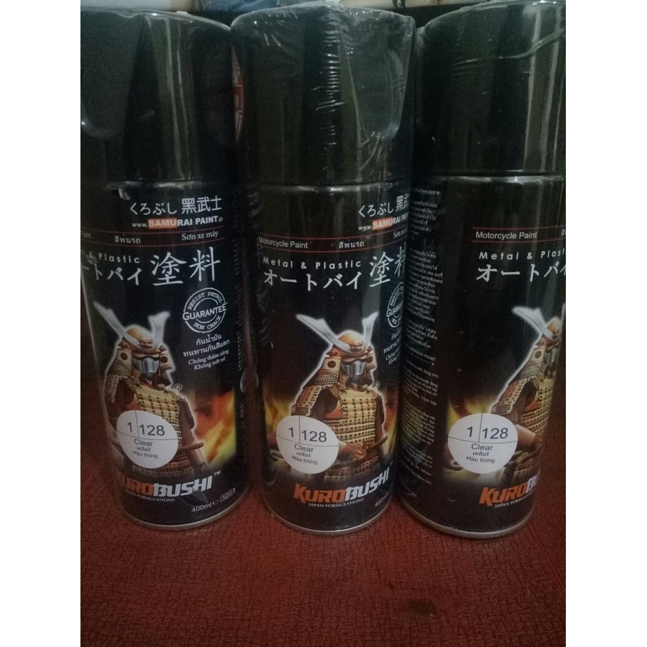 Jual pylox samurai paint / clear 128 cat semprot pernis 400ML | Shopee ...