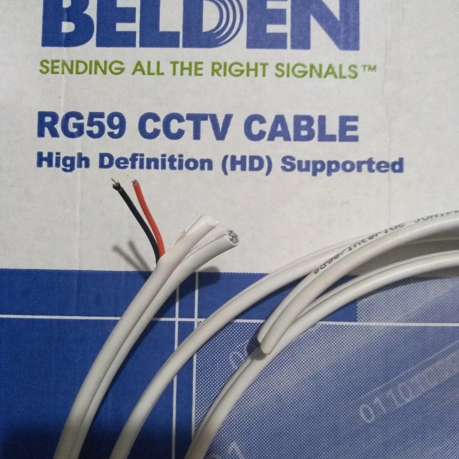 Jual Belden Kabel CCTV Dan Kabel Power RG 59 RG59 Per Meter | Shopee ...