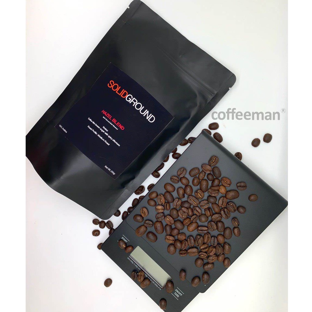 Jual SOLID GROUND HAZEL Coffee Beans Biji Kopi Arabica | Shopee Indonesia
