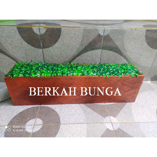 Jual Pot Bambu Partisi 75cm/Pot Partisi/Vas Bunga/Pot Panjang/Pot ...