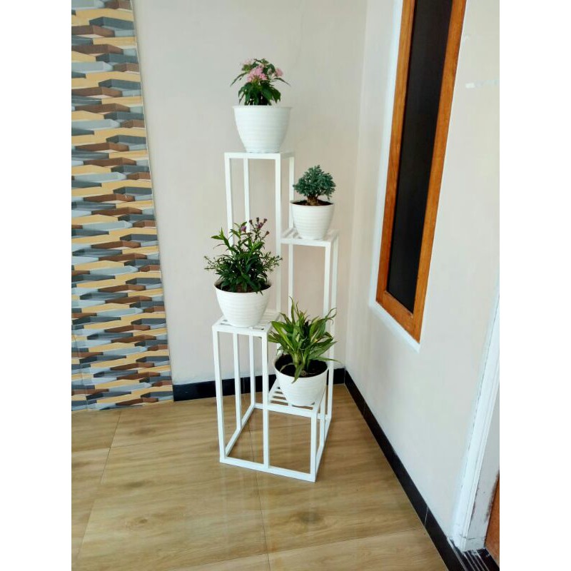 Jual Rak Pot Besi - Rak Bunga Besi - Rak Unik - Rak Tanaman Tinggi ...