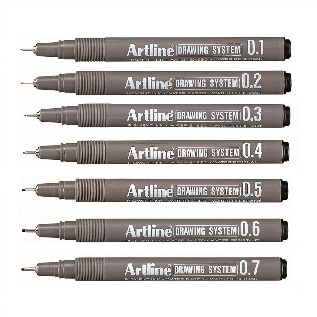 Jual ARTLINE DRAWING SYSTEM 0.03 / ARTLINE DRAWING PEN | Shopee Indonesia
