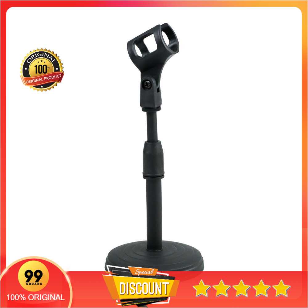 Jual TaffSTUDIO Stand Mikrofon Desktop Disc Mic Adjustable Height - L3 ...