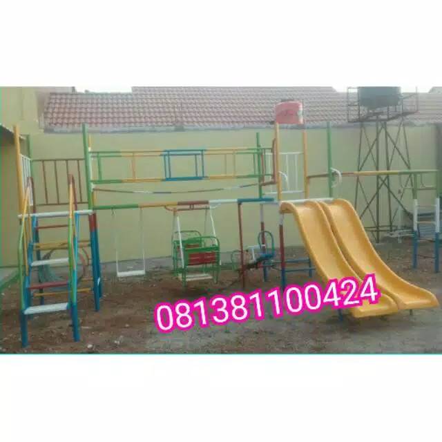 Jual Mainan playground besar dengan mongkey bar | Shopee Indonesia