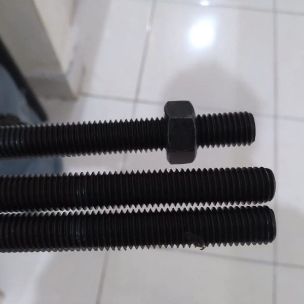 Jual Grade 8.8 Baja Hitam As Drat M24 / Long Drat / Thread Rod ...