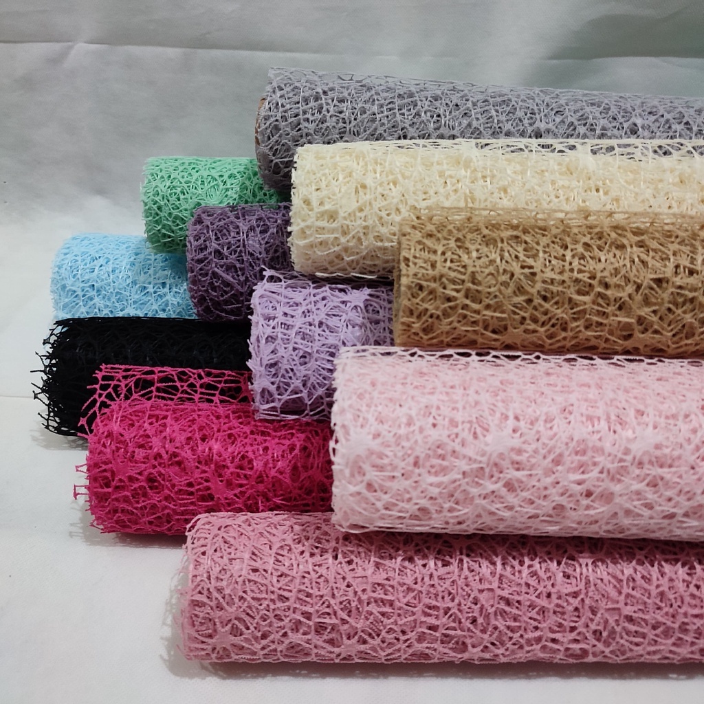 Jual WRAPPING MOTIF JARING/JALA (lembaran) BACA UKURAN SEBELUM BELI YA ...