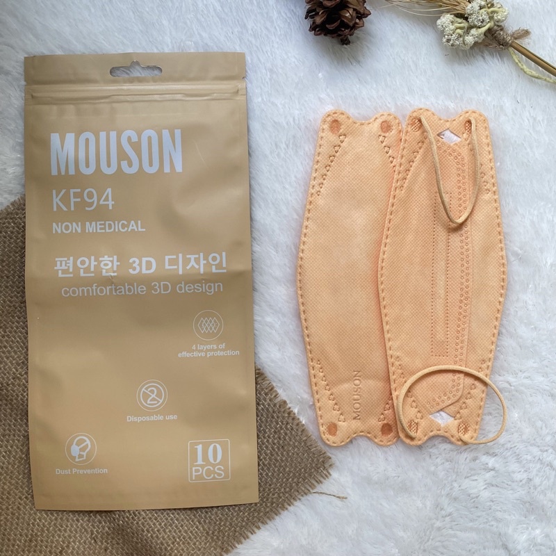 Jual KF 94 WARNA 4PLY TERBARU MASKER KF 94 KOREA MASKER KF94 MOUSON ISI 10PCS 4Ply Evo 3D Mouson ...