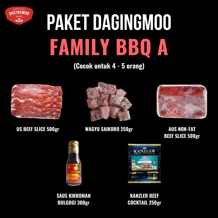 Jual Paket BBQ Family A (Cocok untuk 4-5 orang) / HARGA LEBIH MURAH ...