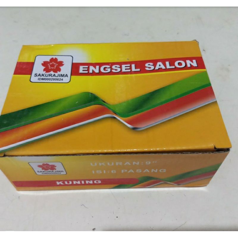 Jual ENGSEL SALON SAKURAJIMA 9" (LUSIN) | Shopee Indonesia