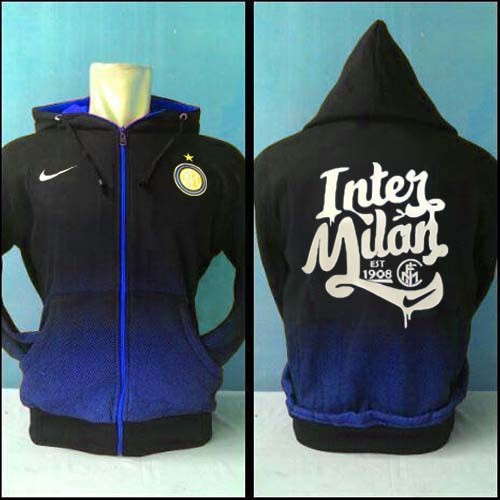 Jual Jaket Hoodie Bola I 730 Inter Milan Gradasi Biru Gravity ...