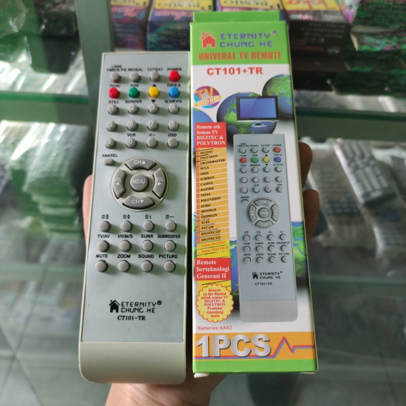 Jual Remot TV DIGITEC dan POLYTRON Multi Fungsi Tanpa Diprogram Bisa ...