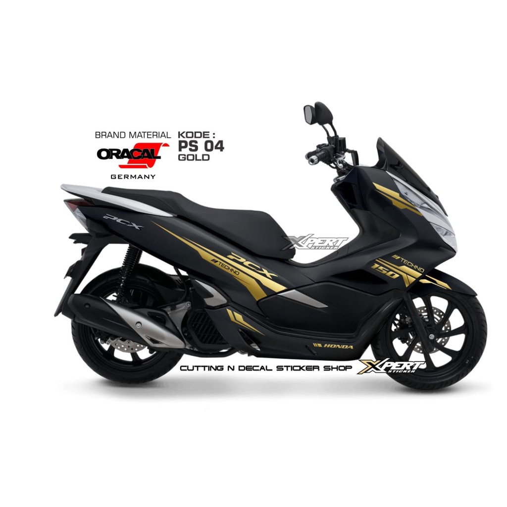 Jual ME Cutting Sticker - for HONDA PCX – Gold | Shopee Indonesia