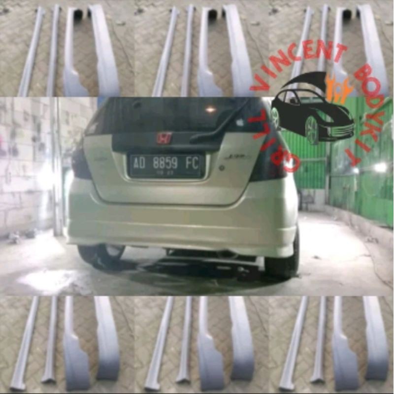 Jual BAMPER MOBIL Bodykit jazz Modulo 2003 2004 2005 2006 2007 Gd3 idsi ...