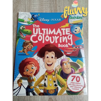 Jual The Ultimate Coloring Book | Disney Pixar Coloring Book | Shopee ...