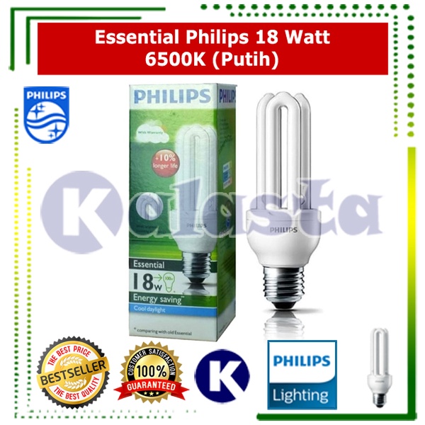 Jual Promo Lampu Philips Essential 18w (18watt, 18 watt) | Shopee Indonesia