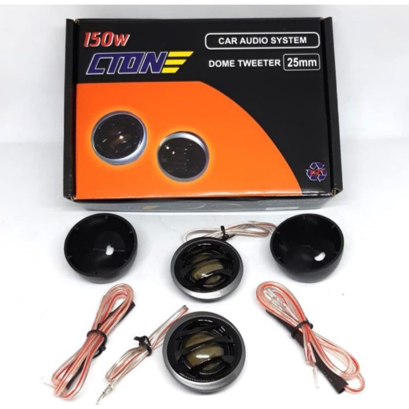 Jual tweeter mobil cton dom tweeter mobil 25mm | Shopee Indonesia