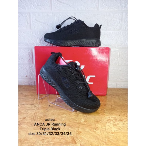 Jual Sepatu Anak Astec Anca Jr Hitam | Shopee Indonesia