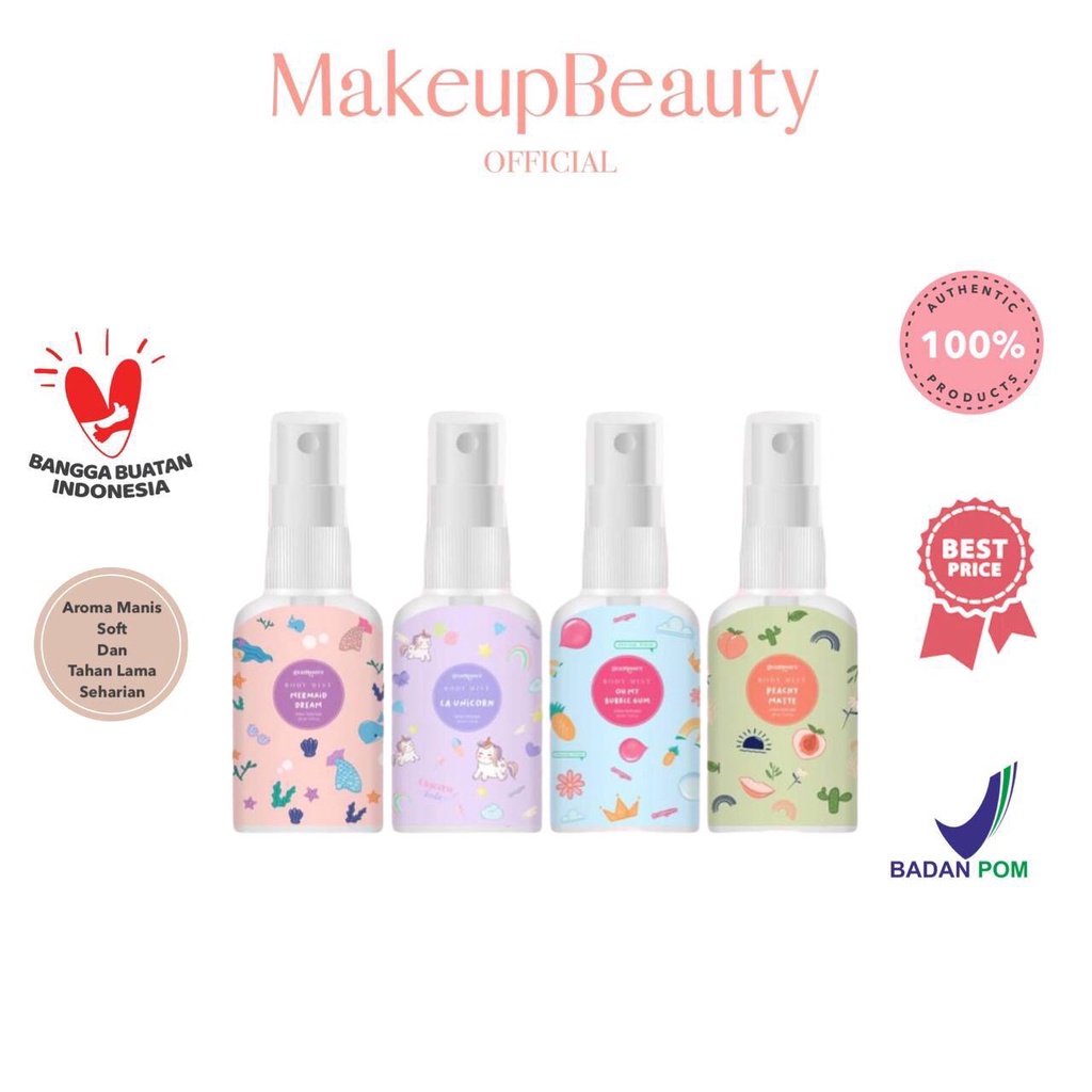 Jual GEAMOORE Body Mist 30ml | Shopee Indonesia