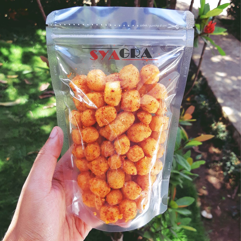 Jual Tiktuk Bulat Pedas 100gr Khas Garut. Citruk Pedas. Jajanan Cemilan ...