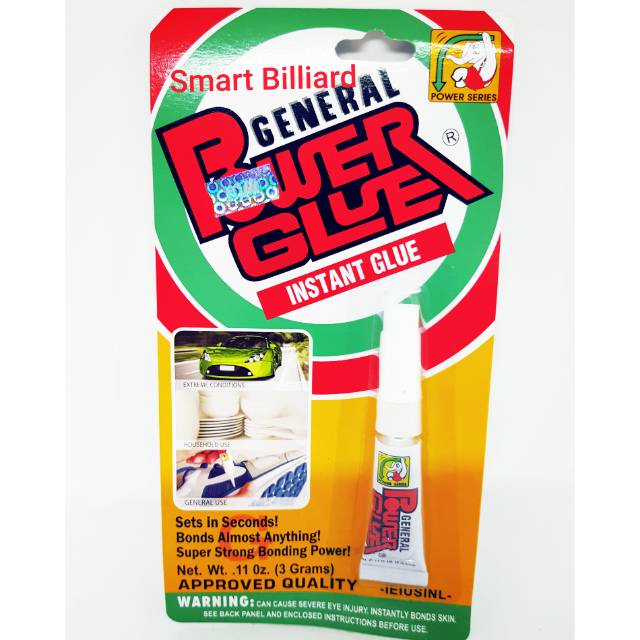 Jual Lem Power Glue 3 Gram - Lem Cue tip ferrule Stick Billiard Stik ...