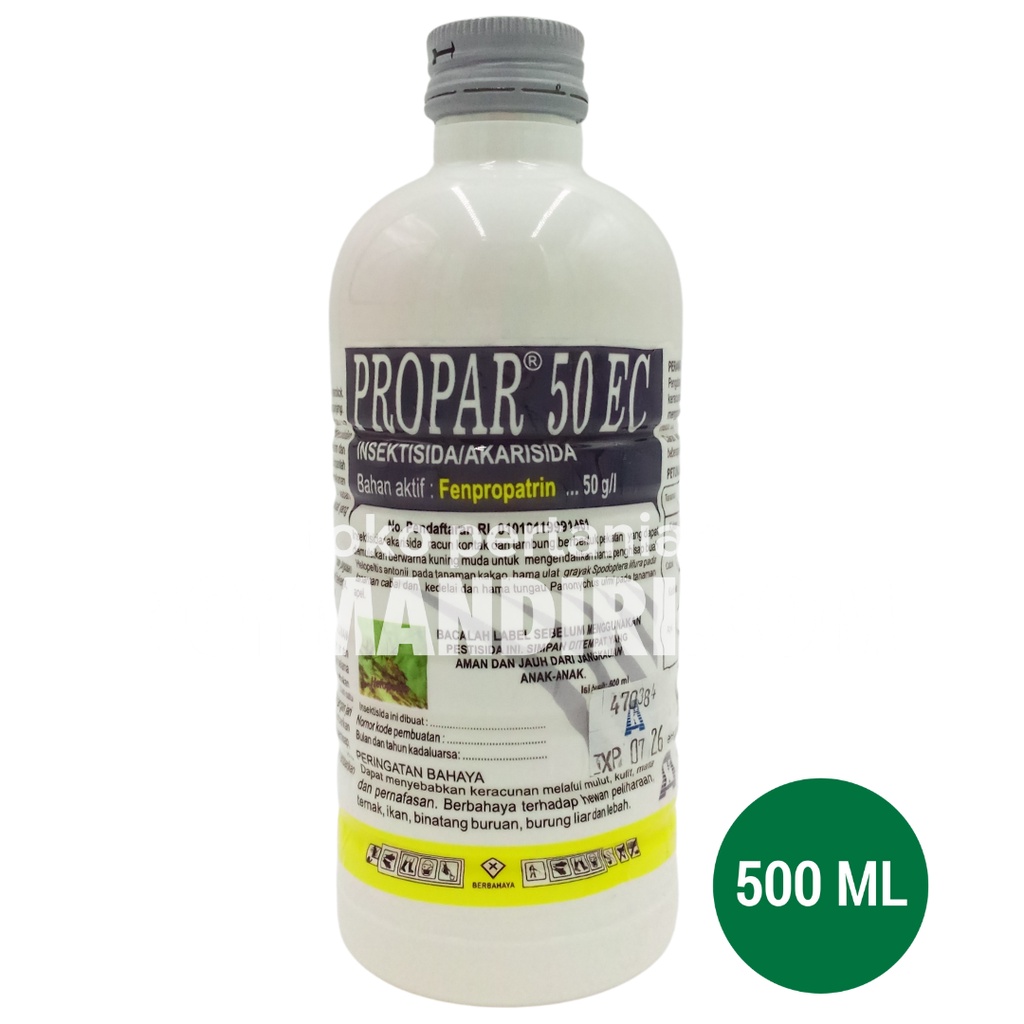 Jual Insektisida Racun Kontak Dan Lambung Propar 50EC @500 ml | Shopee ...