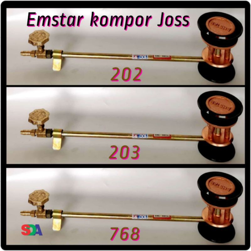 Jual Emstar Kompor Jos / Kompor Mie Ayam 201 202 203 768 100 | Shopee ...