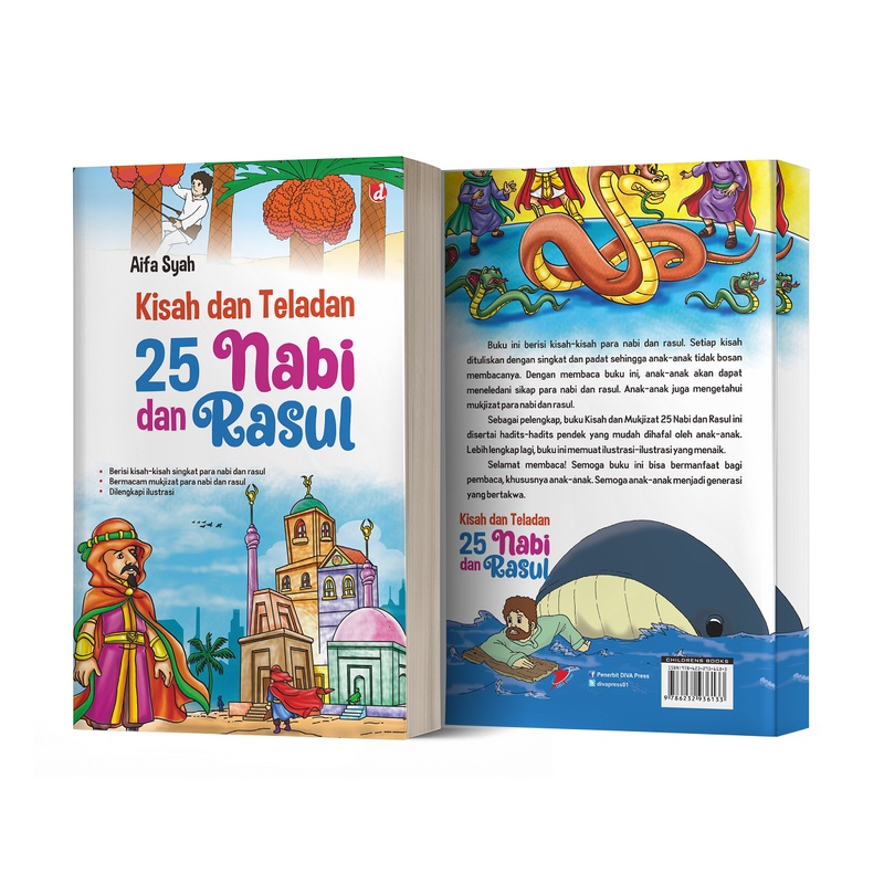 Jual Buku Kisah dan Teladan 25 Nabi dan Rasul - Aifa Syah - DIVA Press | Shopee Indonesia