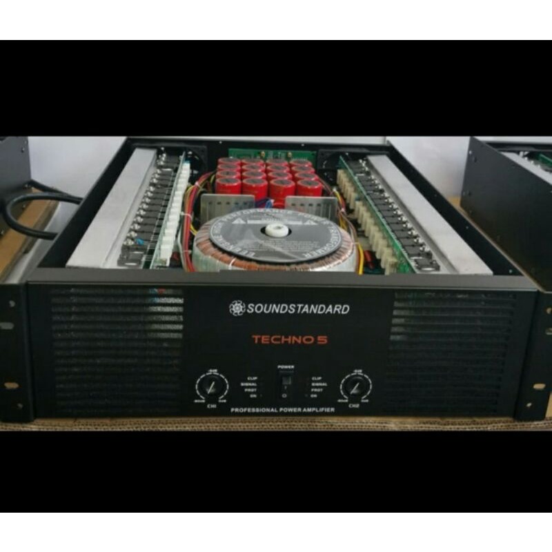 Jual Power Amplifier Soundstandard Techno 5 ( Generasi Baru ) | Shopee ...