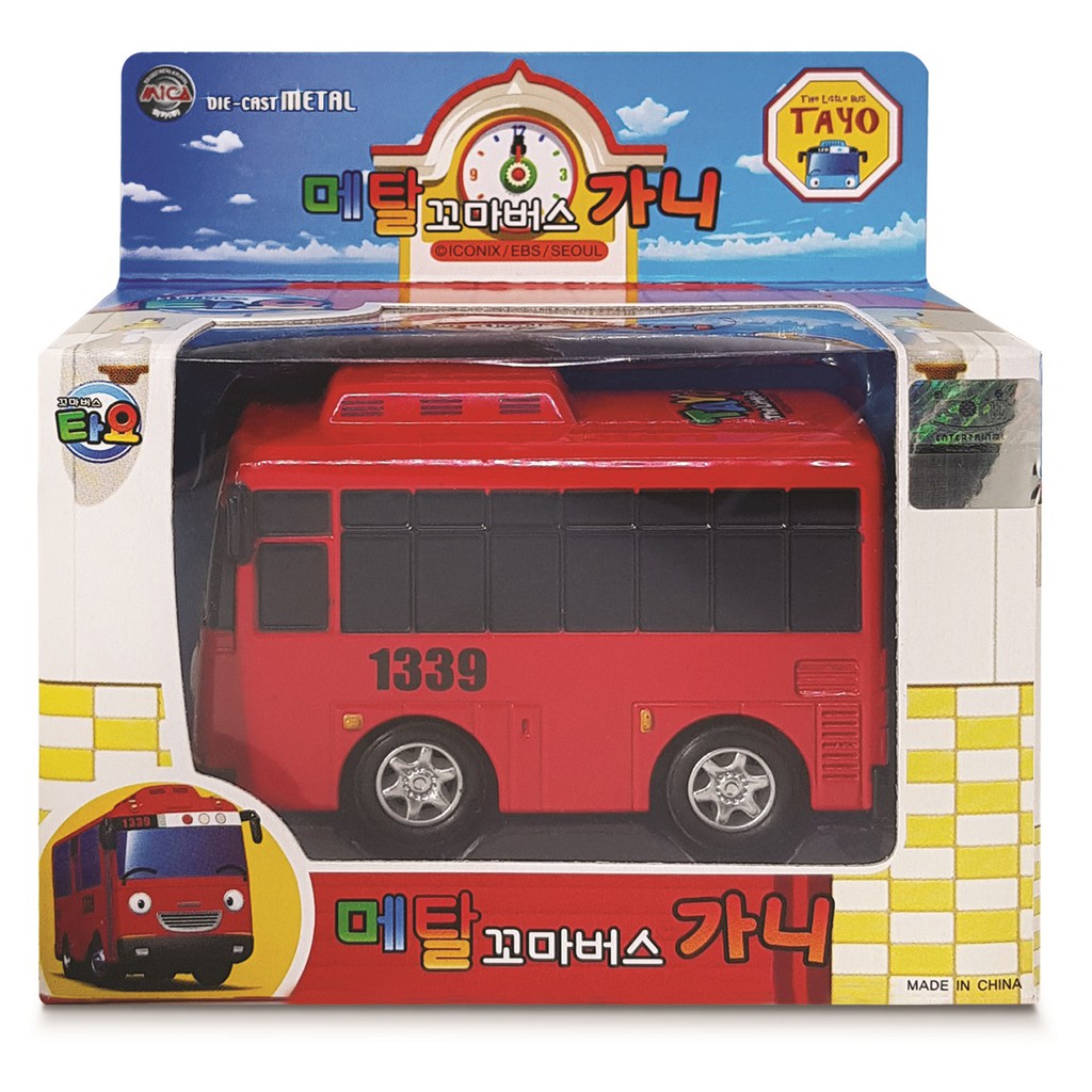 Jual Tayo The Little Bus 215009 Gani Mini Metal Car - Pullback Merah ...