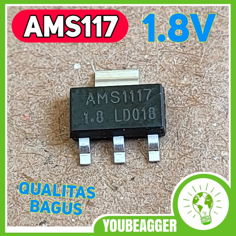 Jual ams1117 1.8v voltage regulator | Shopee Indonesia