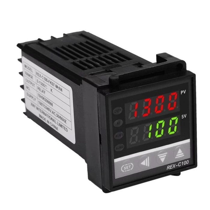 Jual PID Rex RKG C100 Rex-C100 Output Relay 220V AC 0-1300C 1300C Module Modul Digital ...