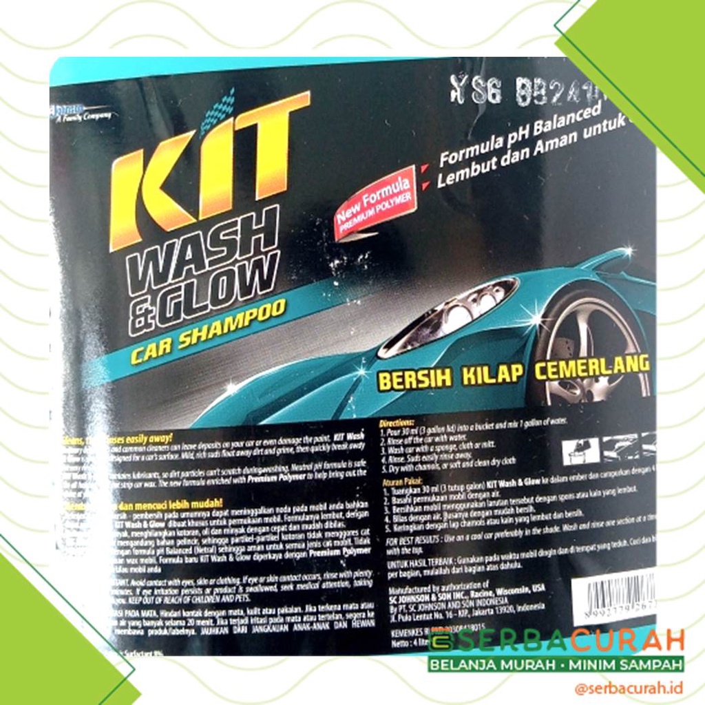 Jual KIT Car Wash & Glow | Sabun Cuci Mobil | Isi Ulang + Botol ...