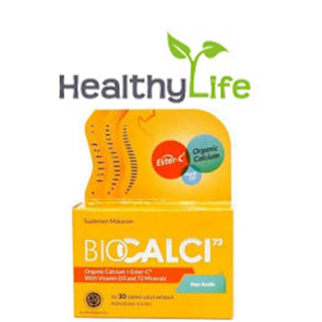 Jual BIO CALCI 72 BIOCALCI 72 isi 30 tablet ORIGINAL | Shopee Indonesia