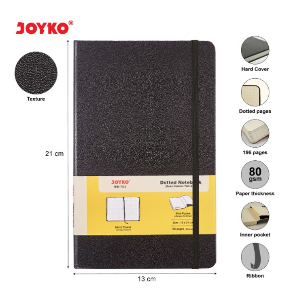 Jual Notebook Diary Buku Catatan Titik-Titik Joyko NB-701 NB-702 NB-703 ...