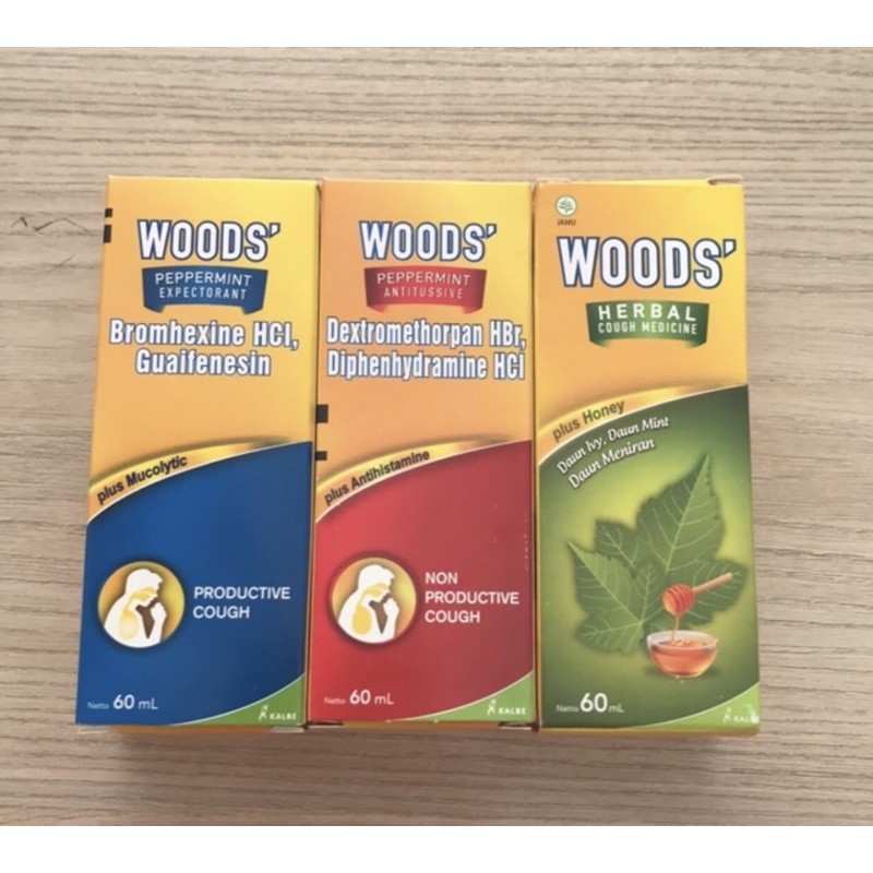 Jual Woods antitussive 60 & 100 ml | Woods expectorant 60 ml & 100 ml ...