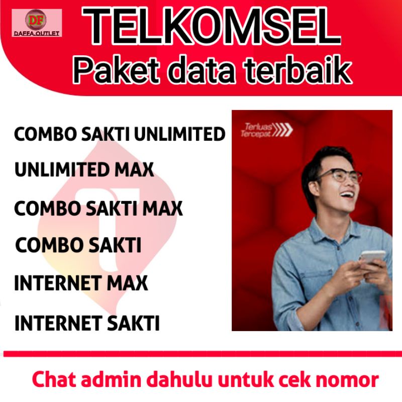 Jual PAKET DATA INTERNET/PAKET KUOTA TELKOMSEL COMBO SAKTI SIMPATI AS ...