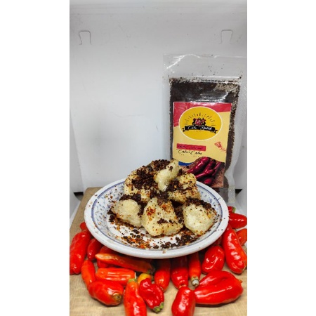 Jual Cabe bubuk kasar merah bubuk hitam pedas kering giling cabai ...